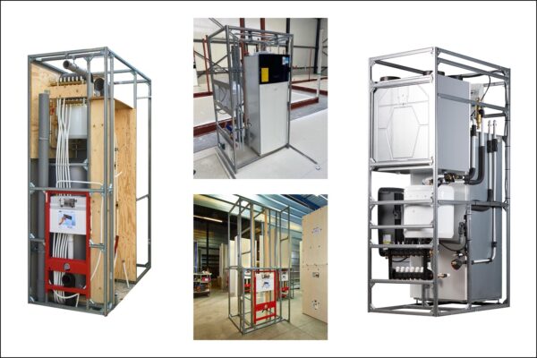 Droogbouwsysteem voor prefab en voorwanden - Installatie.nl